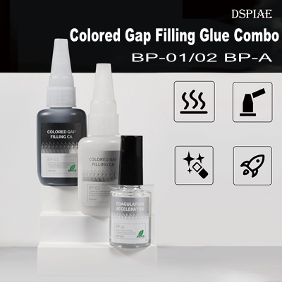 DSPIAE BP-01/02 Gap Filling CA / Black White Liquid Putty / Gap Filling ...