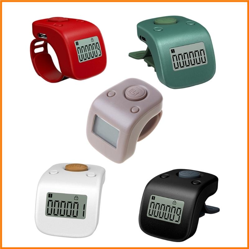 zong Mini Rechargeable Digital LCD Electronic Finger Ring Hand Tally ...