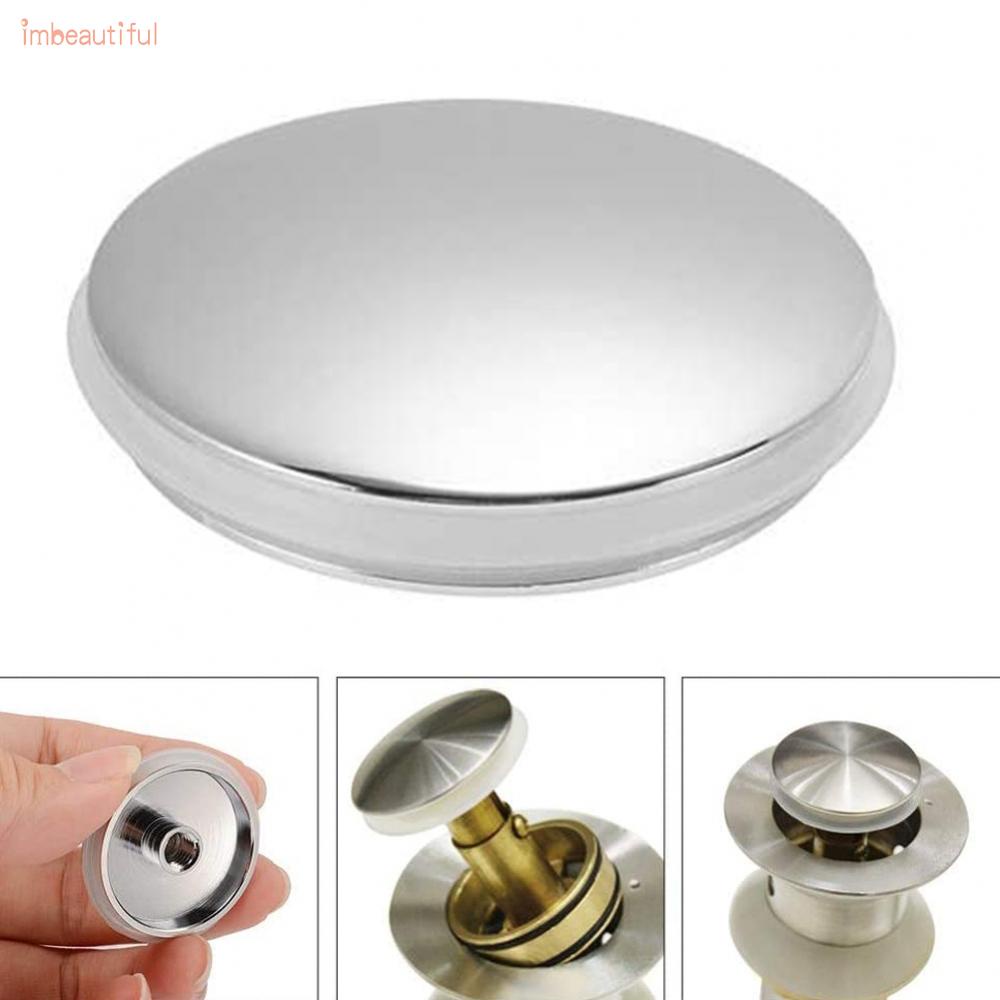 36mm Replacement Sink/wash Basin Waste Plug Cover Simple Pop-up Chrome ...