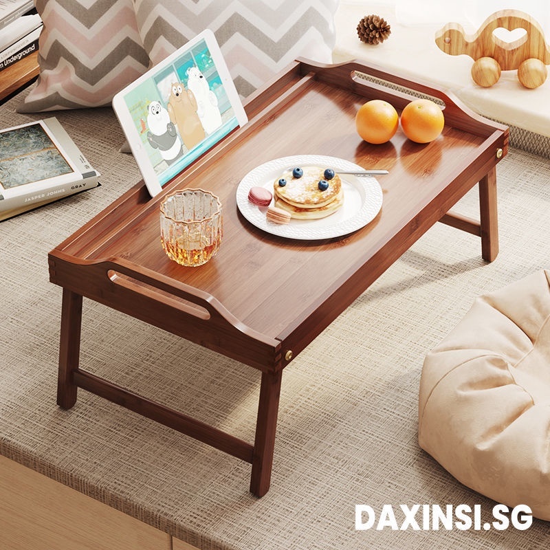DAXINSI Bed Table Folding Table Laptop Table Portable Table Mini Table ...