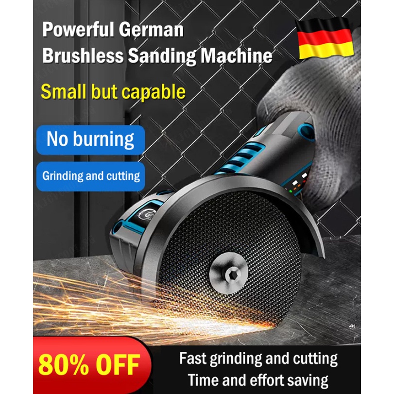 【German motors】Mini Brushless Angle Grinder tile polisher mini grinder ...