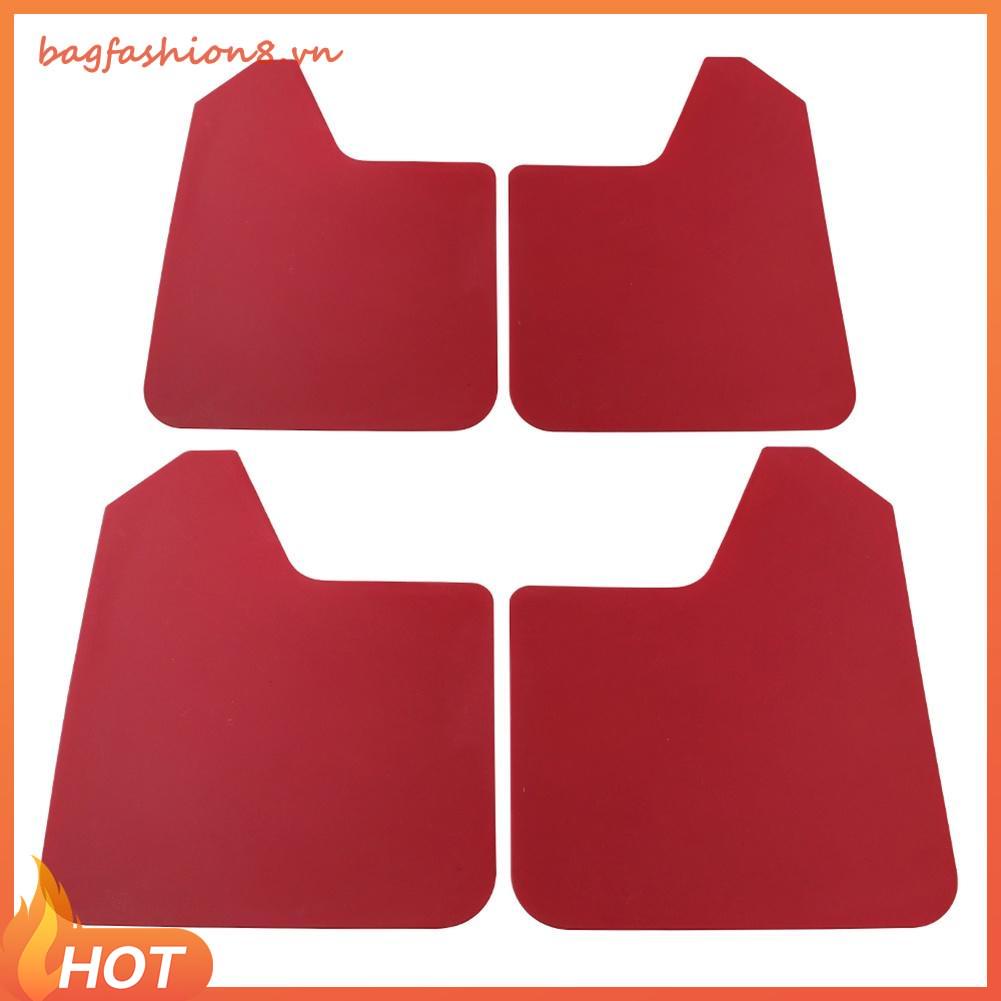 FENDER Fast Shipping 4x Red Multi-Purpose Fenders For Semi Truck SUV ...