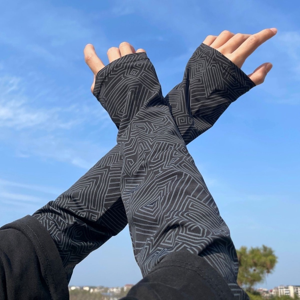 Sunscreen sleeves for men, loose summer, ice silk, and ice sleeves for ...