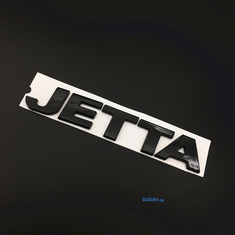 Applicable to the new Volkswagen JETTA rear trunk logo JETTA black ...