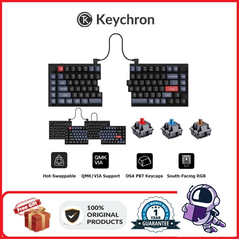 Keychron Q11 QMK Custom wired mechanical keyboard | Shopee Singapore