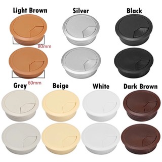 Computer Desk Plastic Grommet Cable Hole Covers Outlet Port/Wire Hole ...