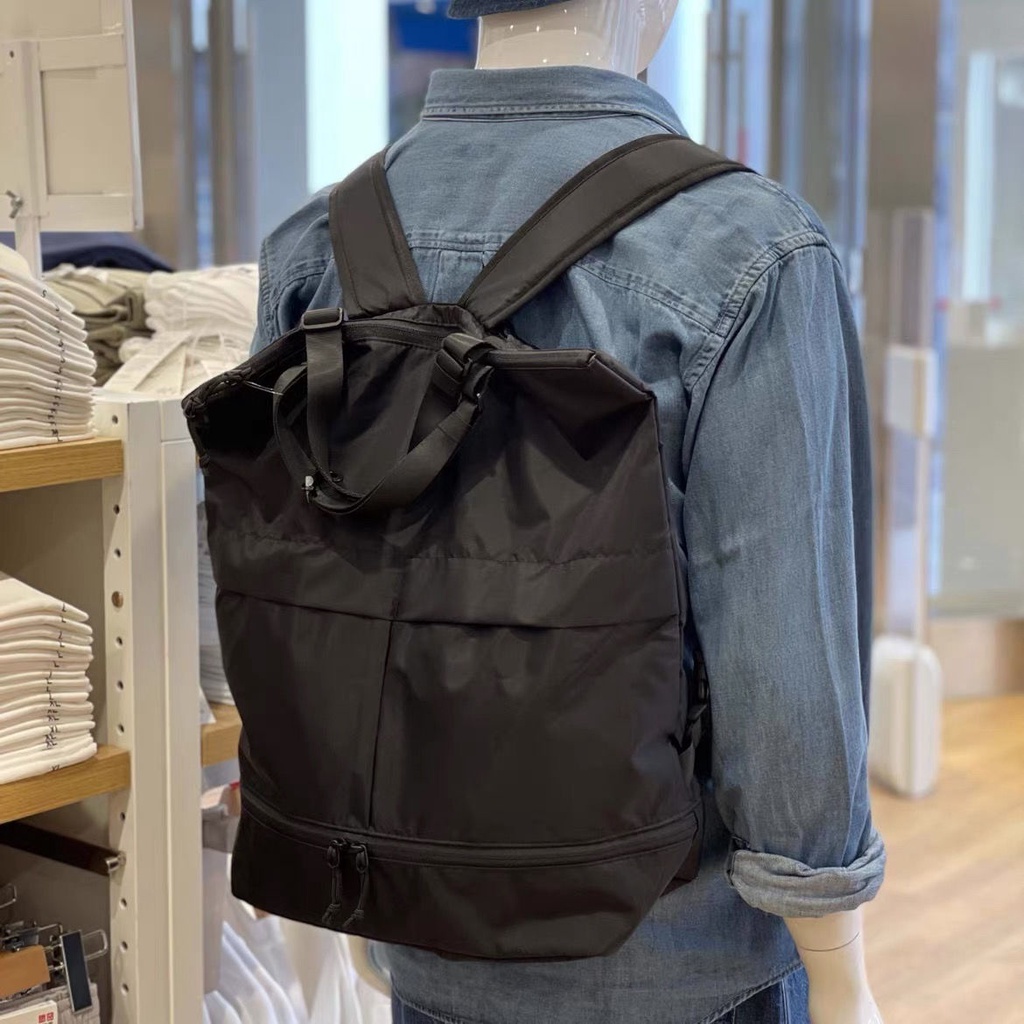 Backpack for Men and Women Commuting Bag Sling Bag Uniqlo Large ...