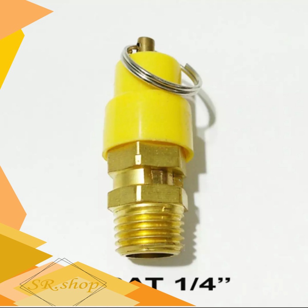 MESIN 1/4 inch Safety Valve Compressor Machine Spare parts, compressor ...