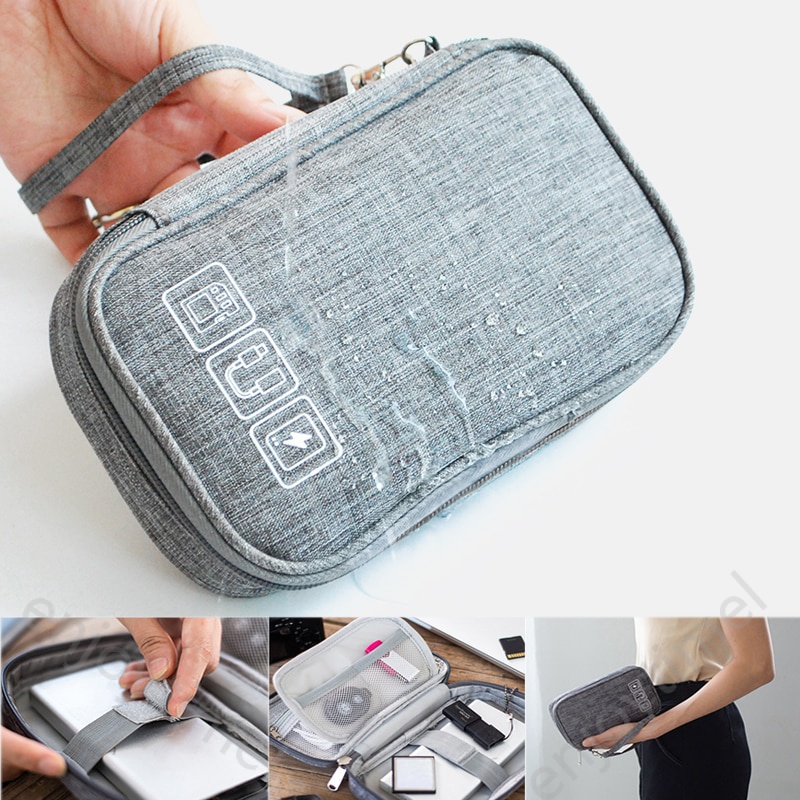 Cable Bag Organizer Wires Charger Digital Usb Gadget Portable ...
