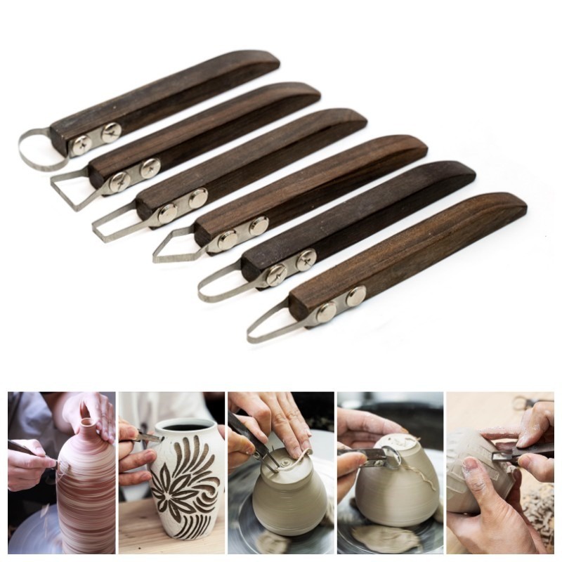 Ceramic Texture Carving Clay Sculpture Scraping Trimming Tools DIY ...