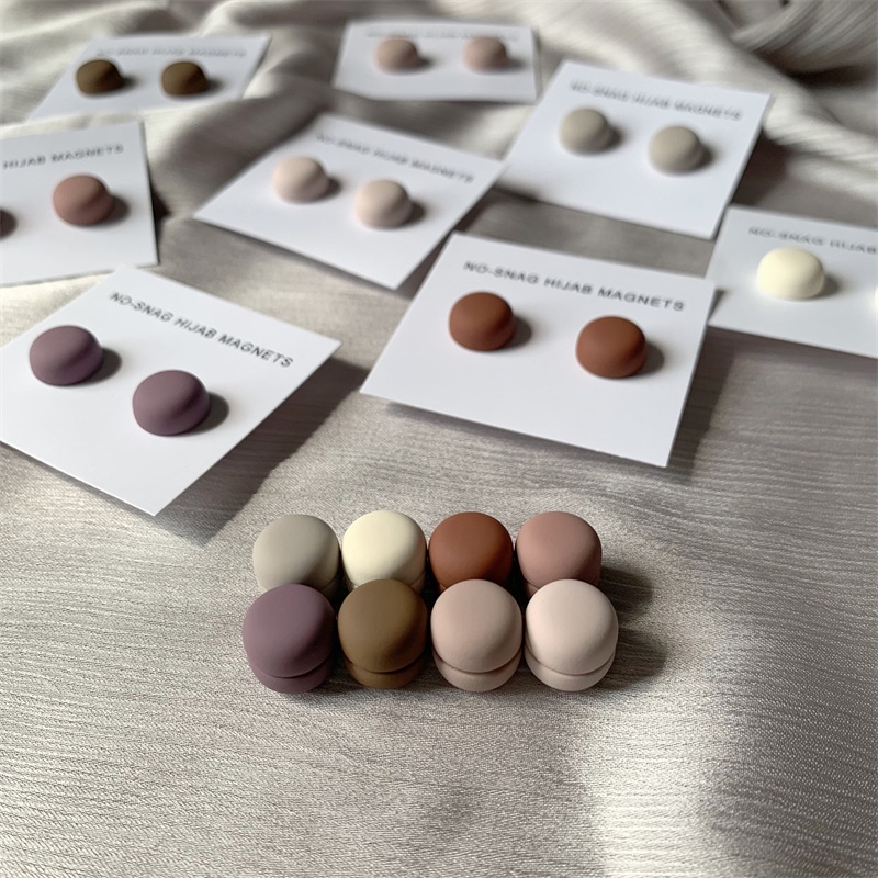 Muslim Headscarf Pin Magnet Non-slip Muslim Women Magnetic Hijab Scarf ...