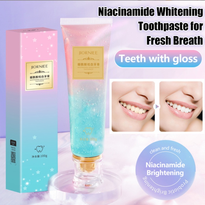 Niacinamide Whitening Toothpaste for Fresh Breath | Shopee Singapore