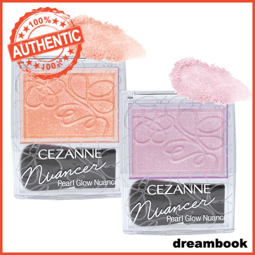 [In stock] Cezanne Pearl Glow Nuancer Highlighter - N1 Coral Shower ...