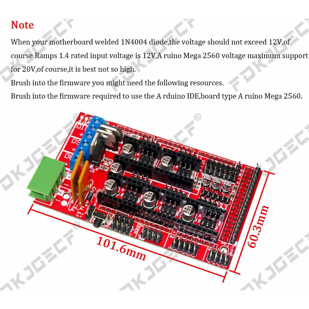 Mega 2560 R3 Mega2560 REV3 + 1pcs RAMPS 1.4 Controller for arduino 3D ...