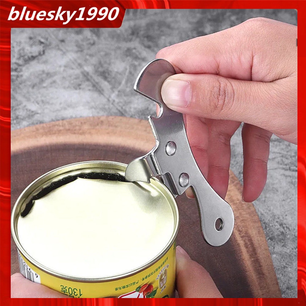 1Pcs Stainless Steel Can Opener Multifunctional Can Opener Beer Bottle ...