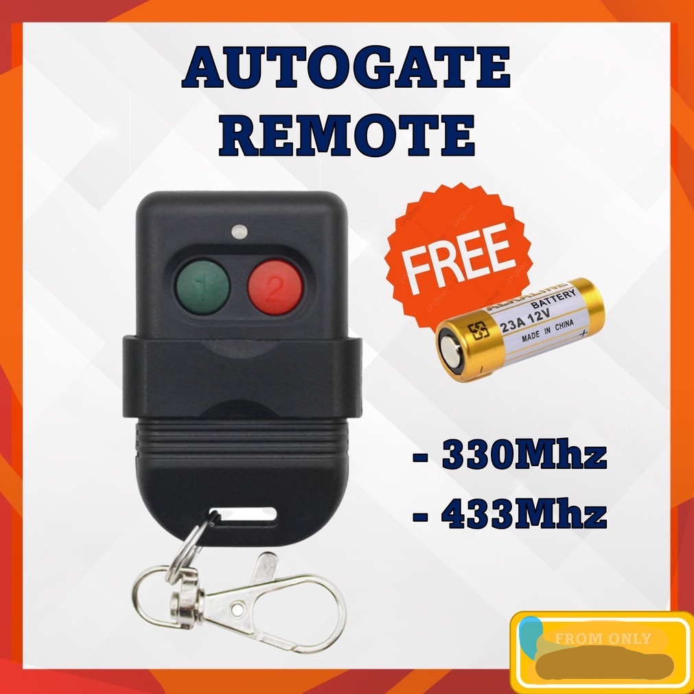 330MHz AutoGate Door Remote Control SMC5326 433MHz Auto Gate Wireless Remote 5326 8dip Fixed ...