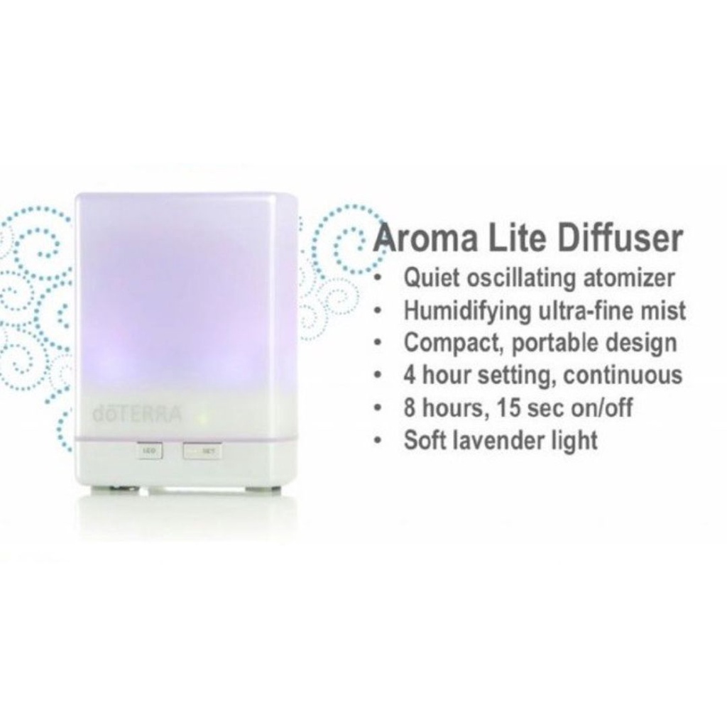 doTERRA Aroma Lite Diffuser | With 4 Mist Output Settings & Real-time Atomization Technology ...