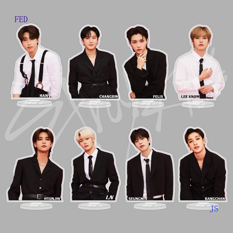 FED Kpop STRAY KIDS Idol Figures Acrylic Stand Bang Chan Hyunjin Lee ...