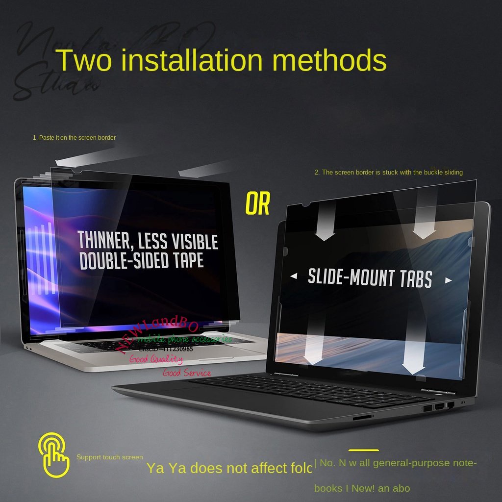 Laptop screen privacy film Compitable for 10.1 14 15 16 inch | Shopee ...
