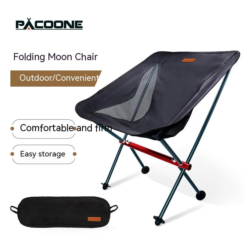 [Ready Stock+Promotion] PACOONE Outdoor Camping Chair Folding Portable ...