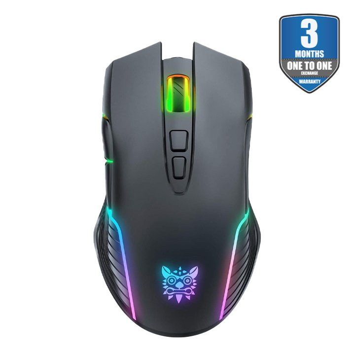 ONIKUMA CW905 RGB Gaming Mouse Wired USB Optical Computer Mice with RGB Backlit 6 Adjustable DPI ...