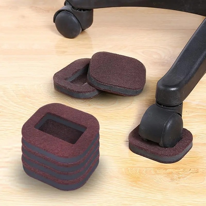 Office Chair Wheel Stopper/Hardwood Floor Protectors/ Chair Roller Feet ...