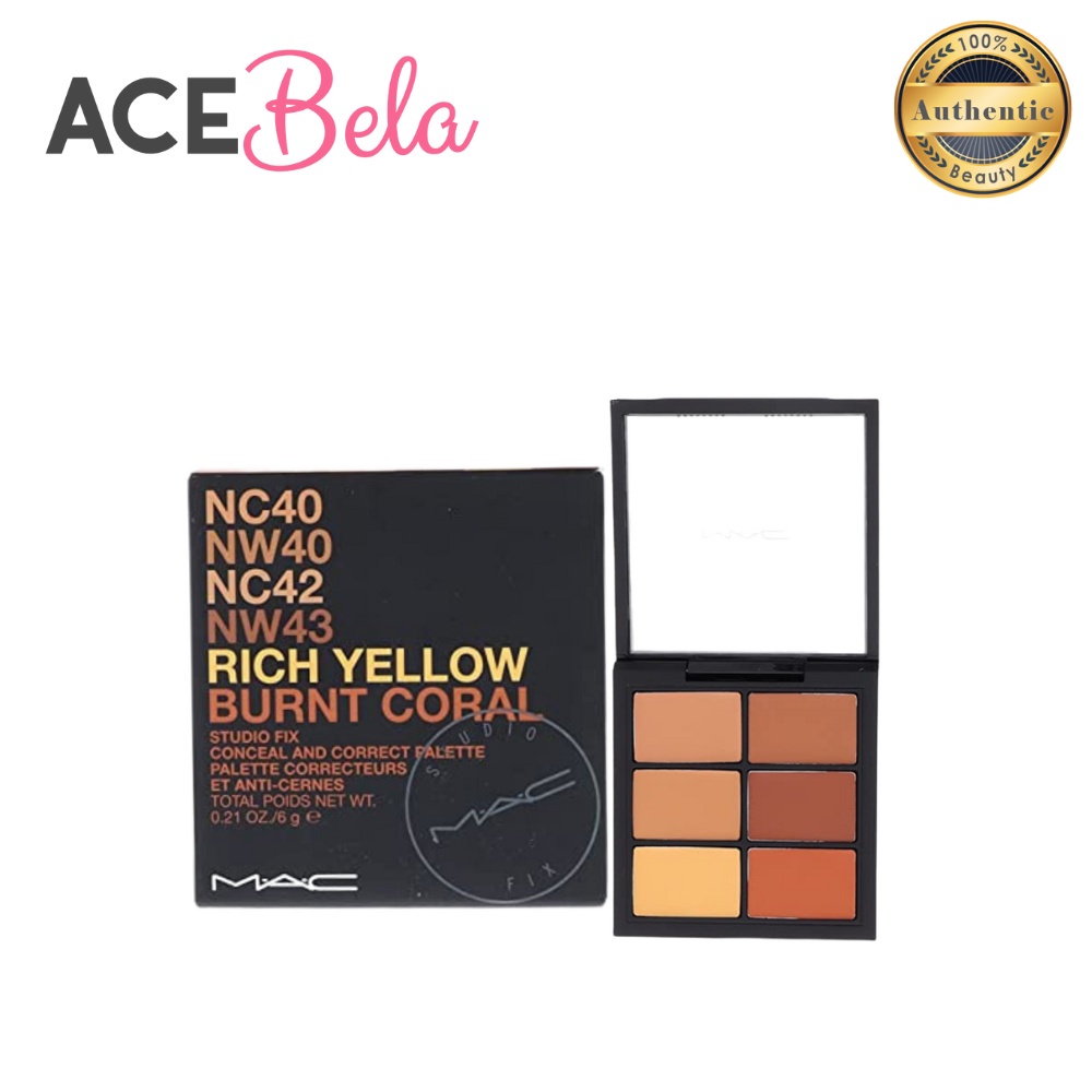 [CLEARANCE] Mac Studio Fix Conceal and Correct Palette #Medium Deep 6g ...