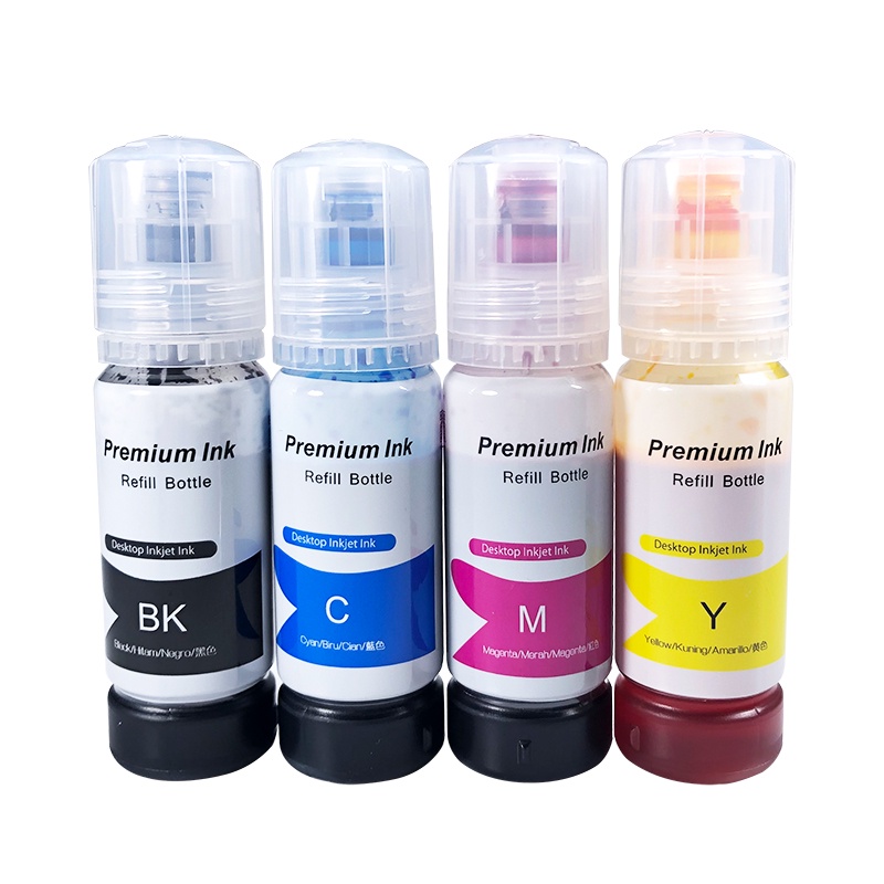 Ink Refill Compatible With Epson Ecotank 001 002 003 004 Black Cyan ...