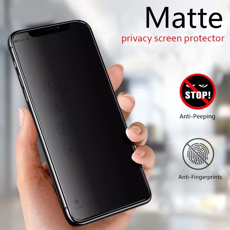 Matte Anti Spy Privacy Tempered Glass Samsung Galaxy A05s A04e A04s A14 A24 A34 A54 A12 A23 A33 ...