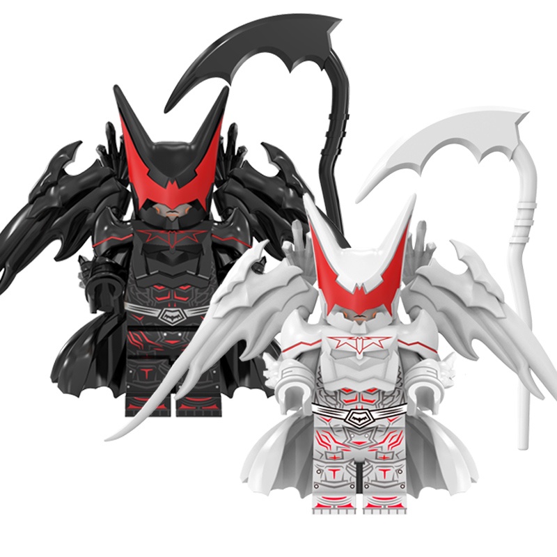 White Black Hellbat Assemble Super Heroes Mini Building Blocks Figure ...