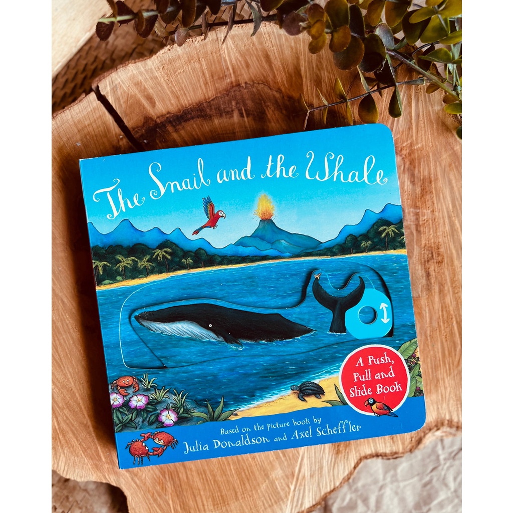 The Snail and the Whale ~ Push, Pull and Slide Book | Shopee Singapore