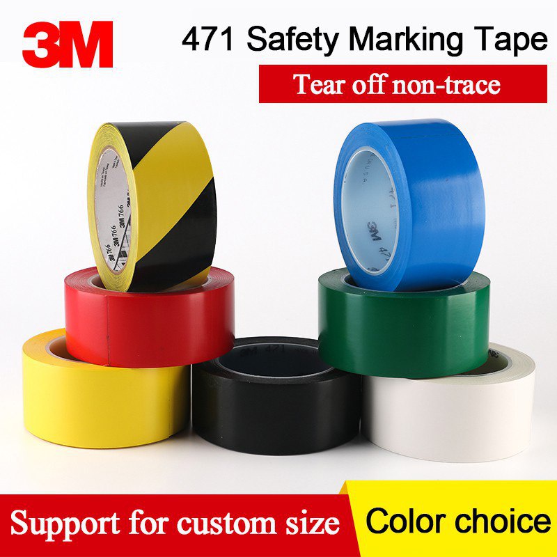3M 471 PVC Floor Marking Tape/Safety Coding Tape/Hazard Warning Tape ...