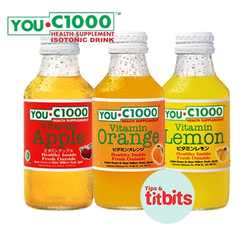 You C1000 Vitamin Drink 30x140ml ( carton ) | Shopee Singapore