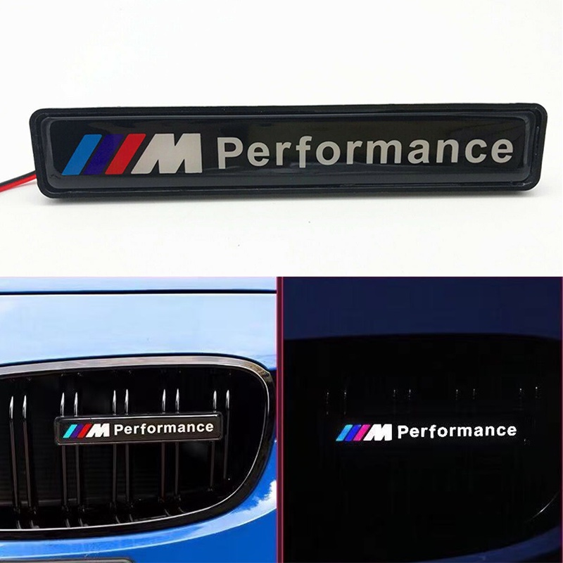 Badge LED Light Logo Grille Emble-m Deca-l Illuminated For BMW M ...