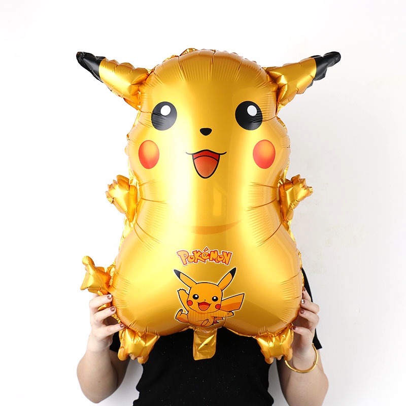 [SG] 10pcs Set Pokemon Number Foil Balloon Birthday Party 32 inch ...