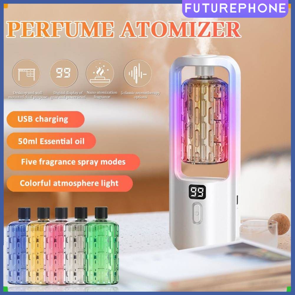 Portable Rechargeable Automatic Essential Oil Diffuser Aromatic Spray ...