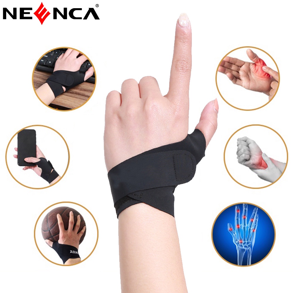 1 PC Wrist Thumb Brace Ultra-thin Compression Wrist Straps Thumb ...