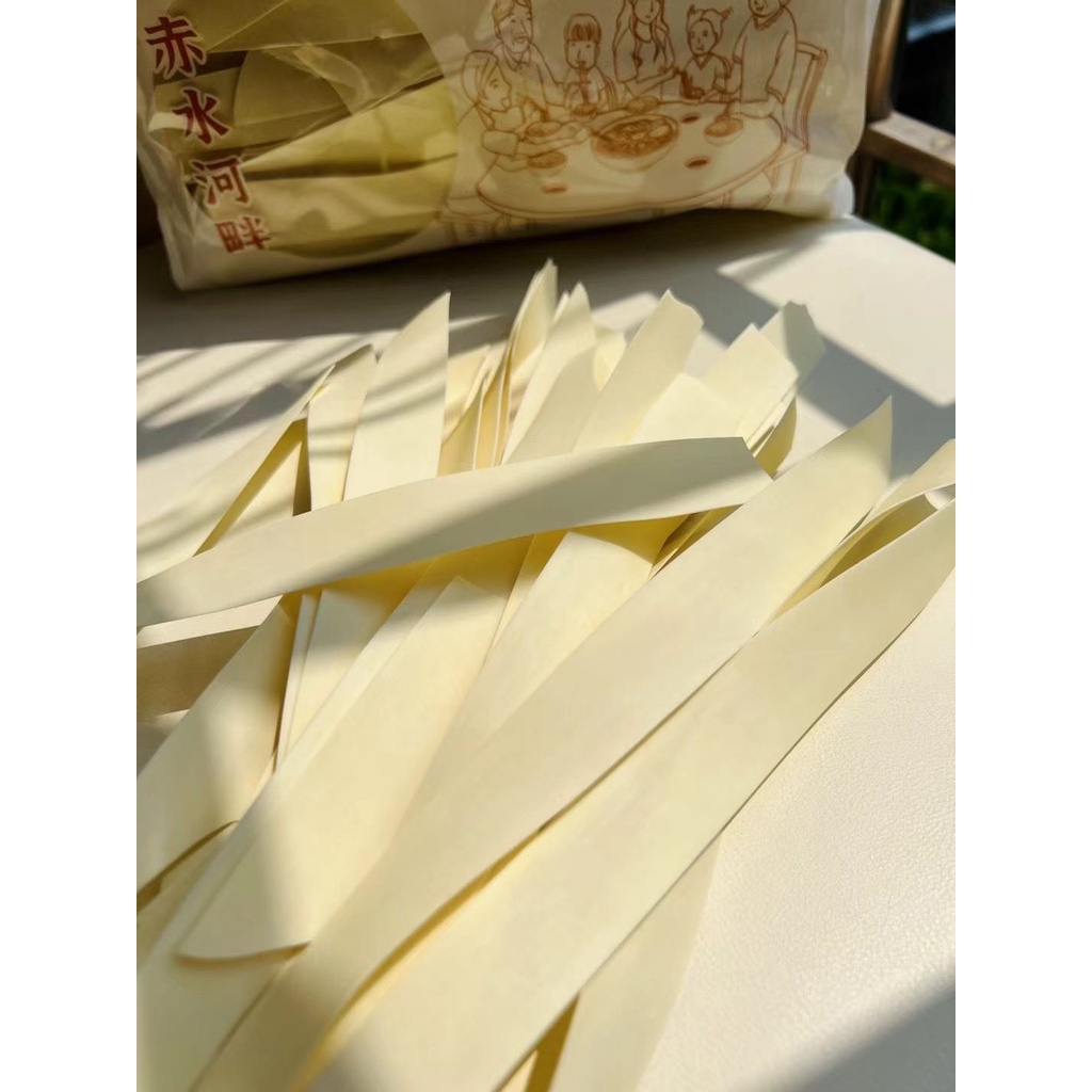Meijia Handmade Large Wide Noodles Country Origin Straight Hair Ancient ...