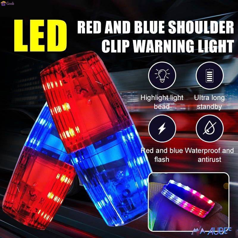 Night Riding Warning Light Led Flashing Shoulder Light Shoulder Clip ...