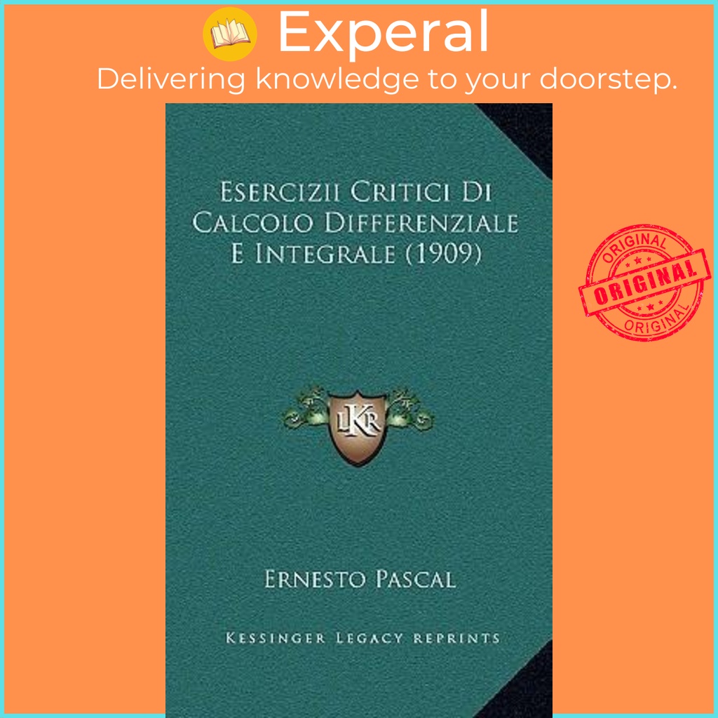 Esercizii Critici Di Calcolo Differenziale E Integrale (1909) by ...