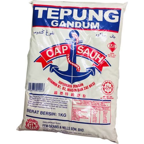 Tepung Gandum Cap Sauh Wheat Flour 1kg | Shopee Singapore