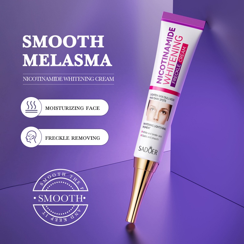 SADOER Nicotinamide Whitening Cream Freckle Removing Moisturizing ...