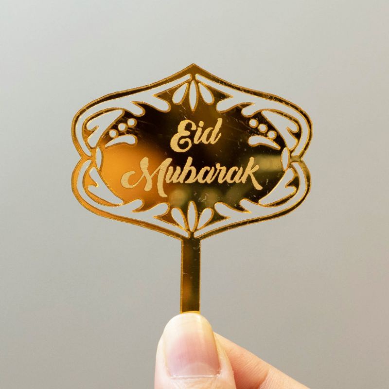 Eid Mini Cake Topper / Eid Cake Topper / Mini Cake Label / Eid Tart ...