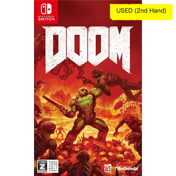DOOM Nintendo Switch Video Games From Japan Multi-Language USED ...