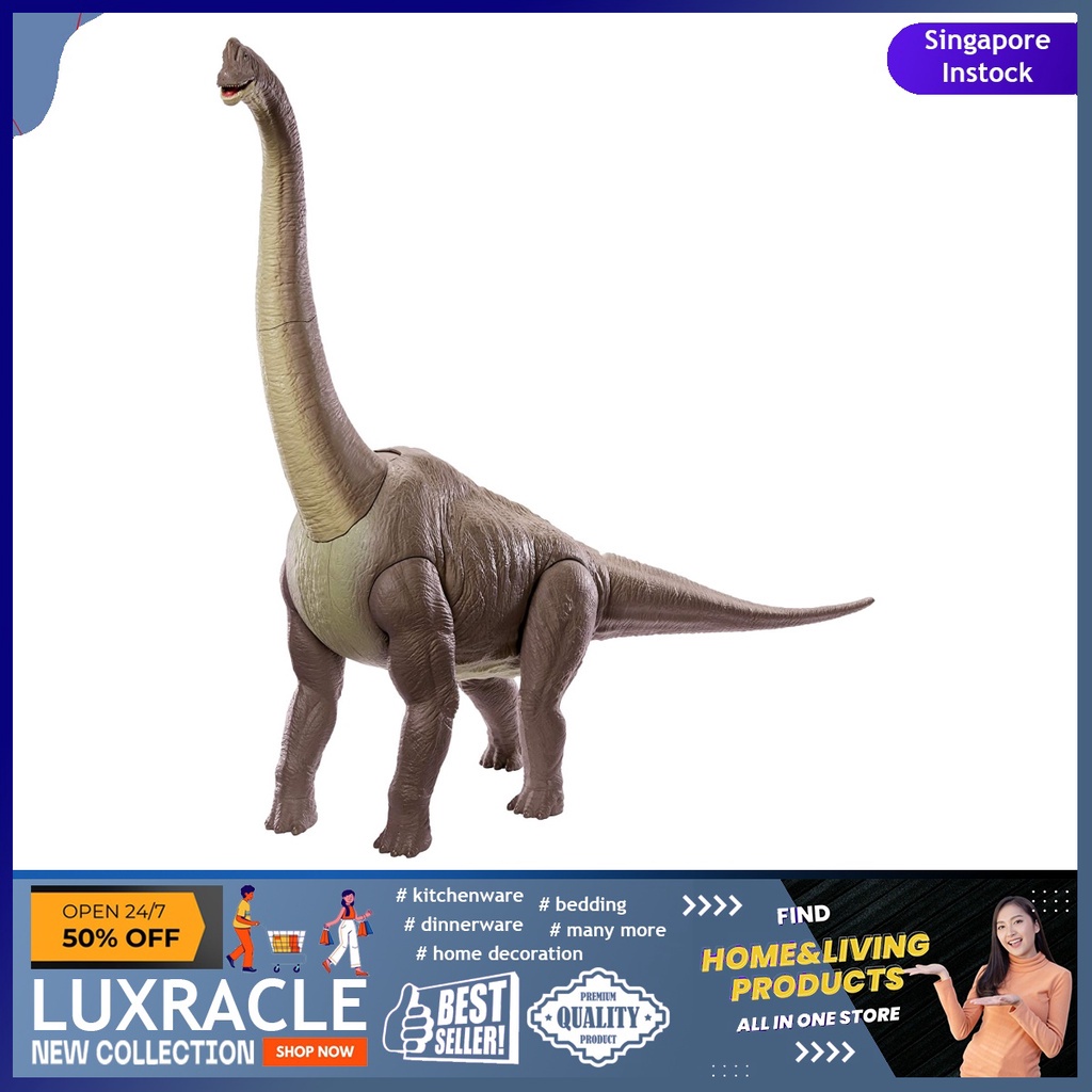 [instock] Jurassic World Brachiosaurus Figure: 28-inches High and 34 ...