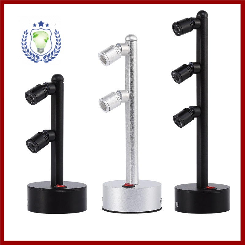 508-Rechargeable led jewelry counter double-headed multi-head ...