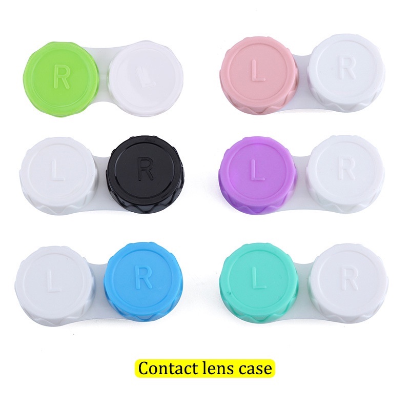 contact lens case contact lens care box color contact lenses storage ...