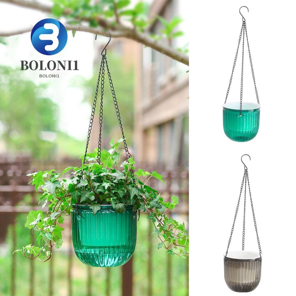 BO Plants Pot, Soil Culture Hydroponics Flower Pot, Colorful Plastic ...