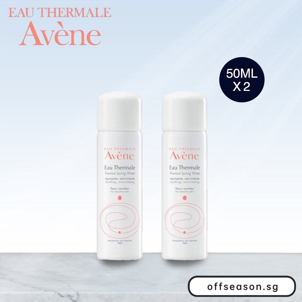 Avene Thermal Spring Water 50ml / 150ml / 300ml [ 2 pack ] | Shopee ...