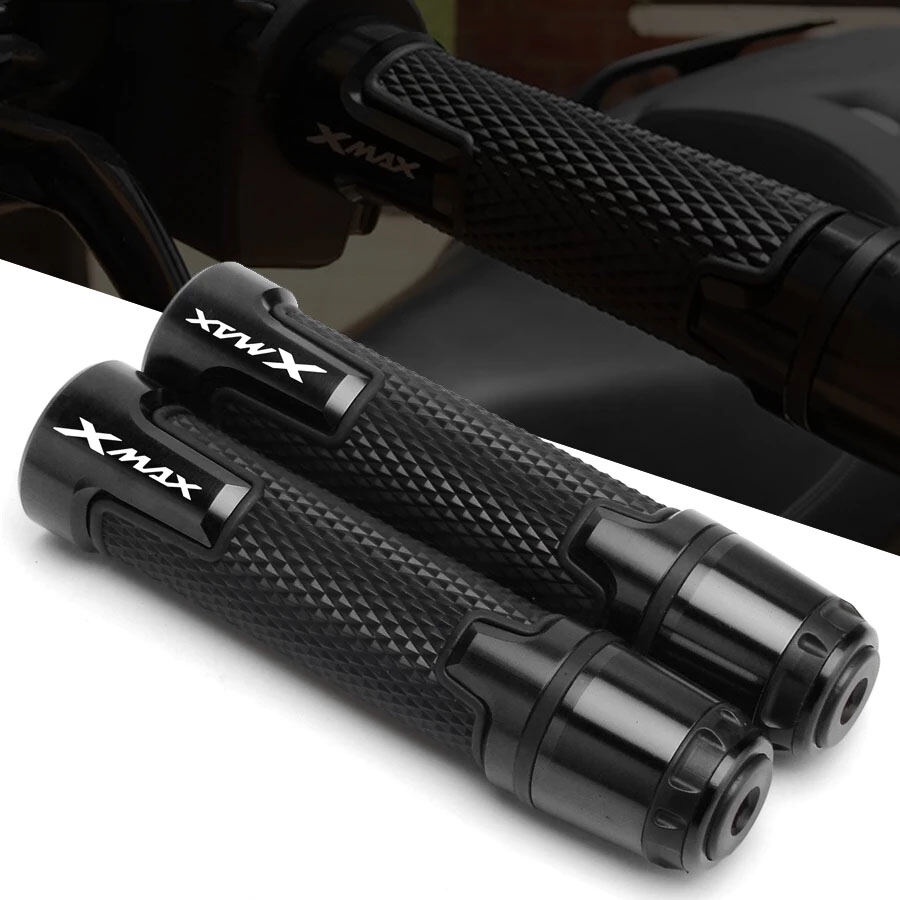 For Yamaha Xmax 125 250 300 400 CNC Street & Racing Moto Racing Grips ...